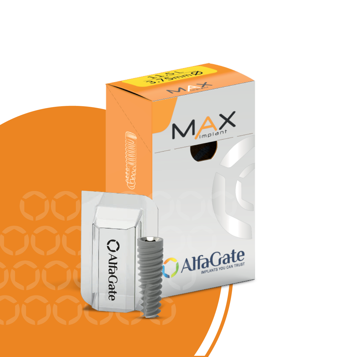 MAX Implant - Flat cutting Apex (MX) – alfa-gate