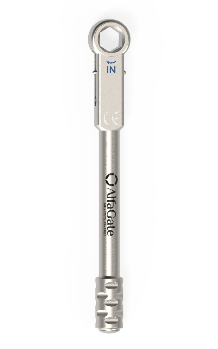 Ratchet Wrench Ø6.35 mm | Implant Torque Tool | Alfa Gate – alfa-gate